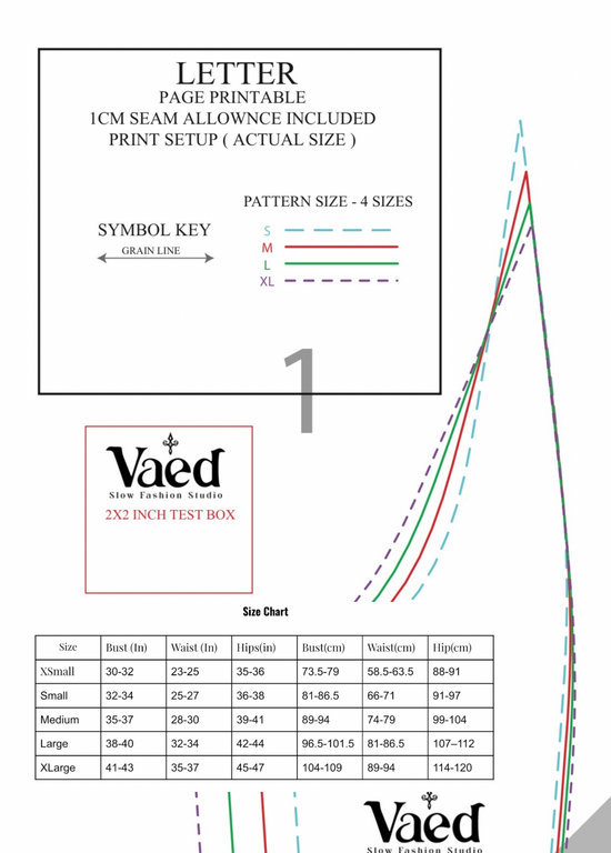 Halter Corset Top Sewing Pattern | Beginner | Small-4XL – VAED Slow ...